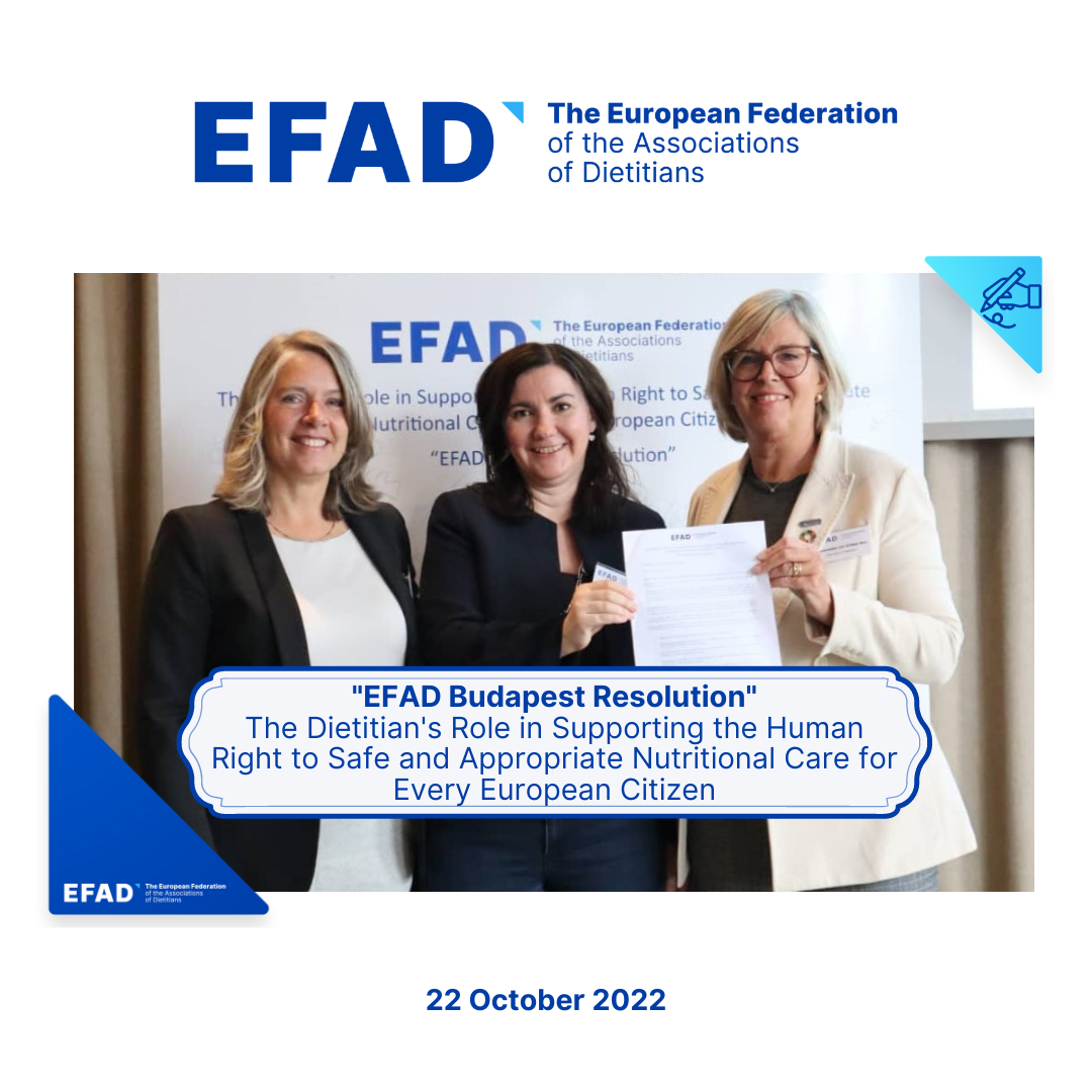 The EFAD Budapest Resolution – EFAD