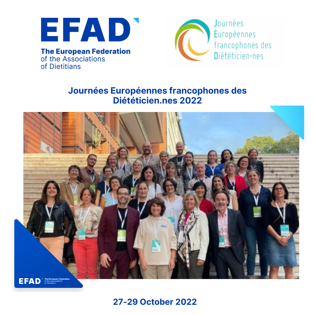Journees Europeenes Francophones des Dieteticiennes – EFAD