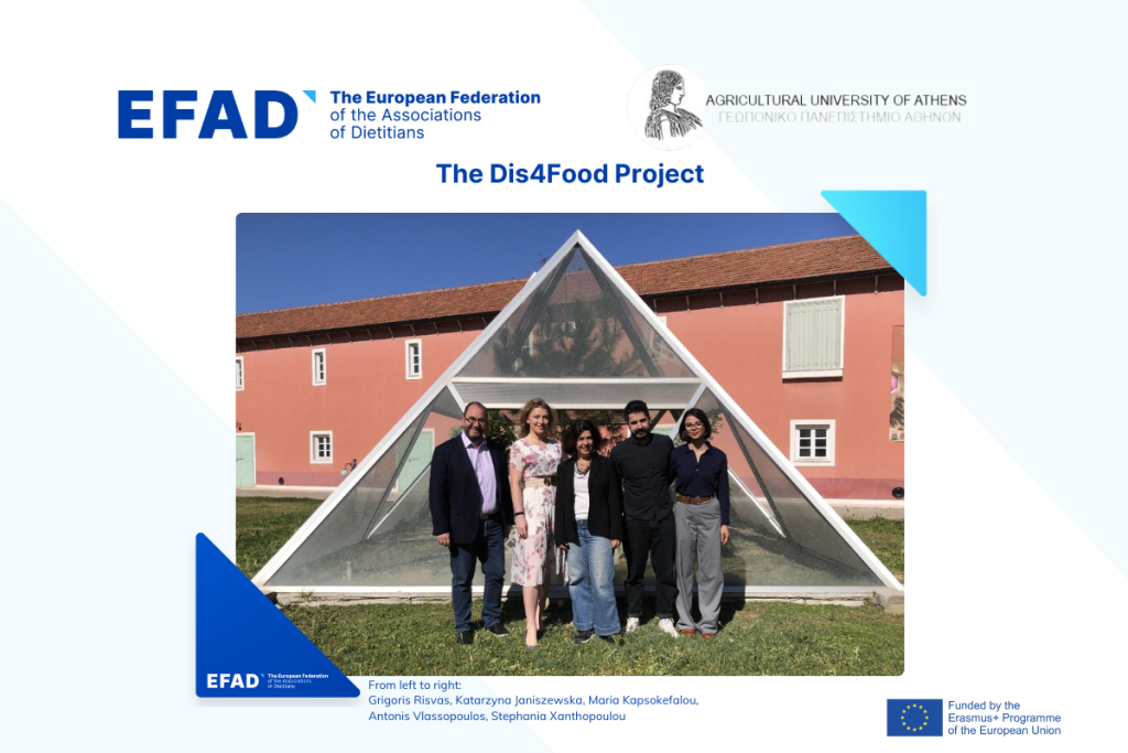 The Dis4Food Project – Kick-Off in Athens – EFAD