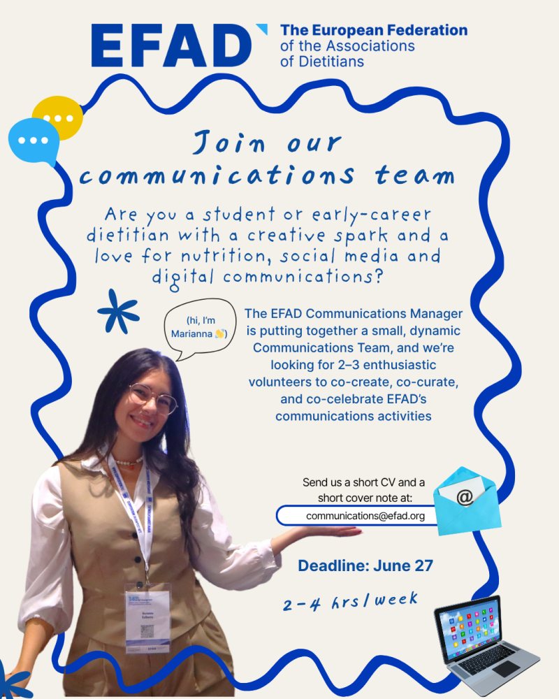 EFAD Communications Team – Call for Volunteers – EFAD